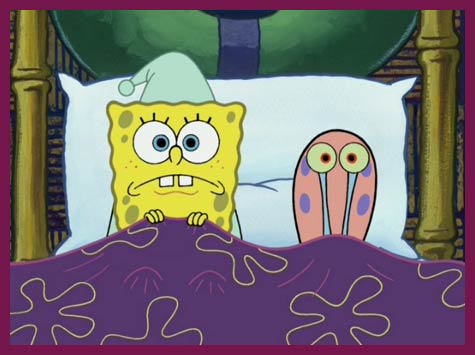 Spongebob Sleeping